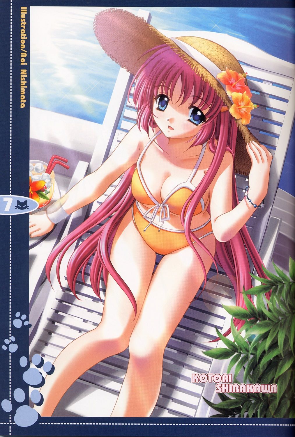 nishimata aoi da capo da capo (series) shirakawa kotori bikini cleavage swimsuits | #3713 | yande.re